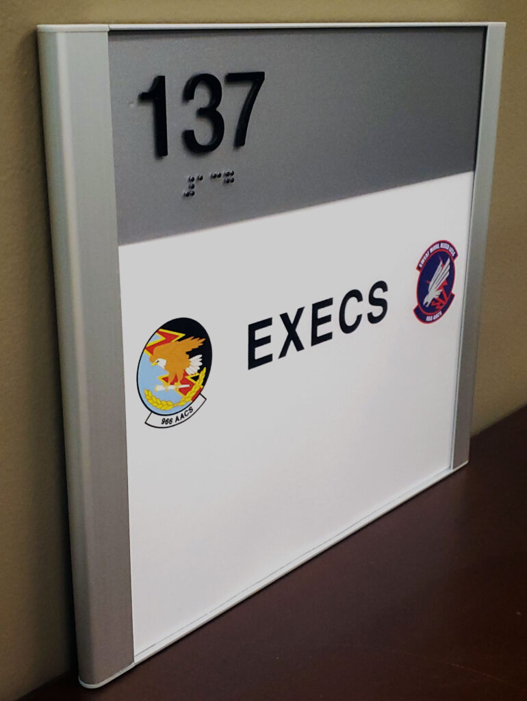 Arris Sign Systems - The Perfect Choice for an Air Force Unit - Big ...